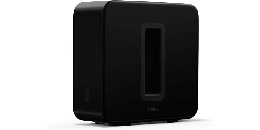 Sonos Sub (Gen 3) - The Wireless Subwoofer for Deep Bass - Black (Open Box)