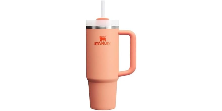 Stanley Quencher H2.0 Tumbler, 30 oz, Nectarine