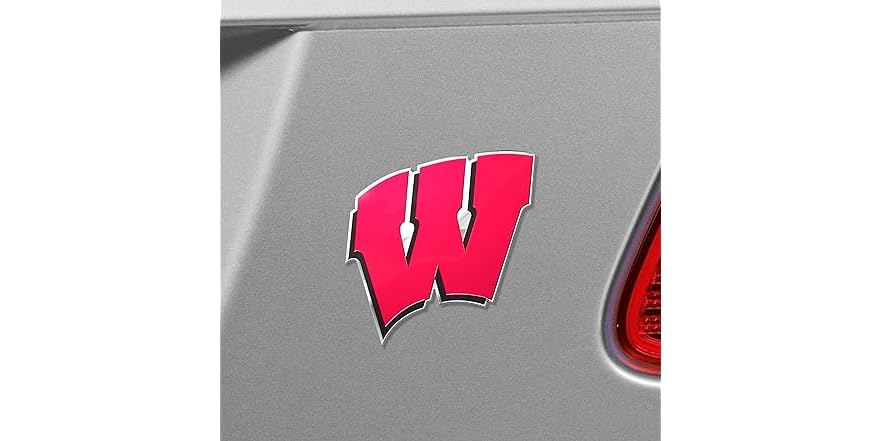 Badgers Heavy Aluminum Emblem