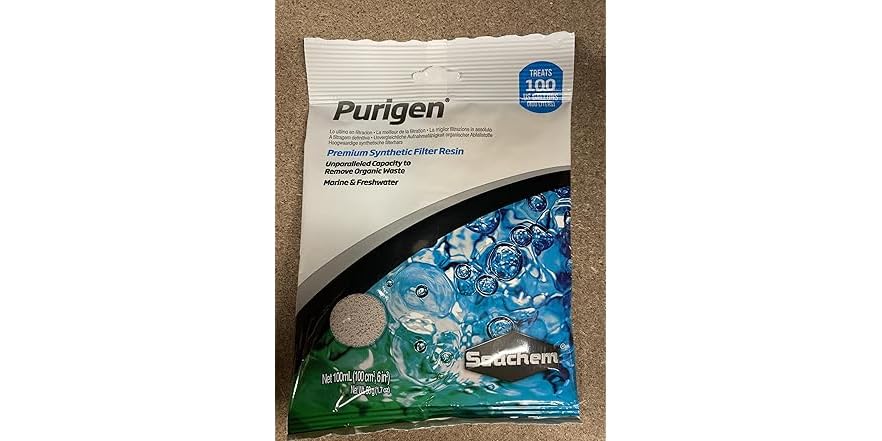 Seachem Indoor Purigen Organic Filtration Resin