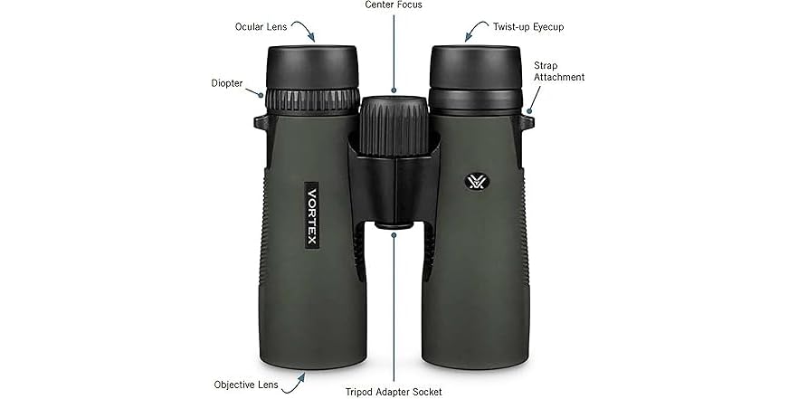 Vortex VORTEX DB 214 Vortex Optics Diamondback HD 8x42 Bin (Open Box)