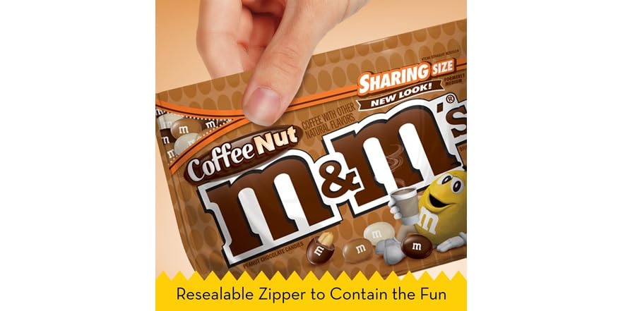 M&M'S Coffee Nut Peanut, 8ct