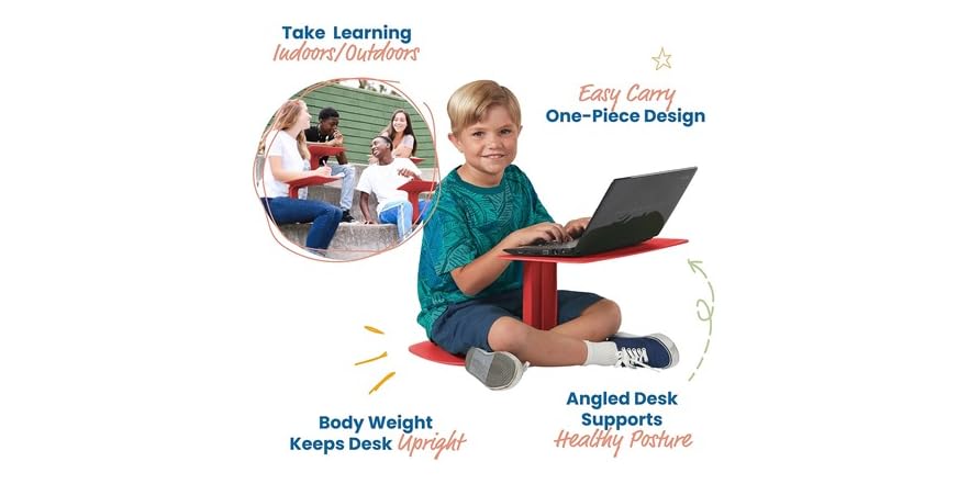 ECR4Kids The Surf Portable Lap Desk