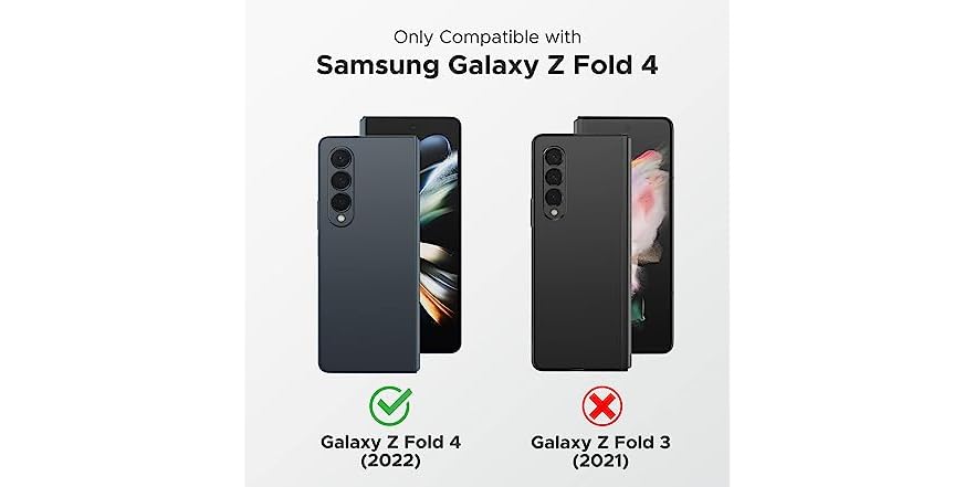 Samsung Galaxy Z Fold 4 Case (2022) - Red
