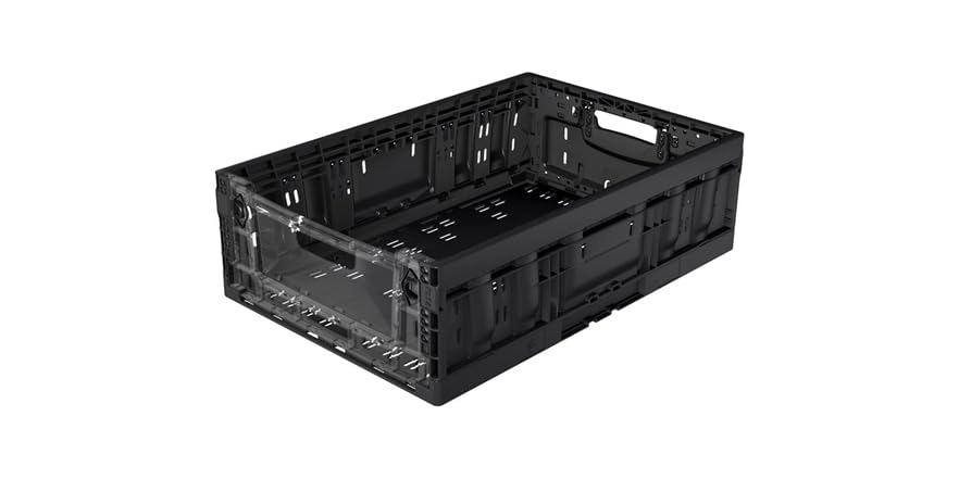 Collapsible Large Crate with Clear Panel