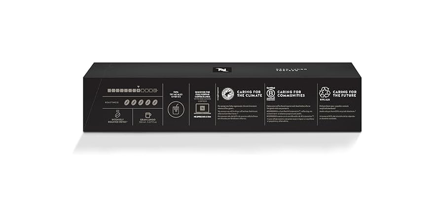 Nespresso Vertuo, Fortado Gran Lungo Americano 60-Ct