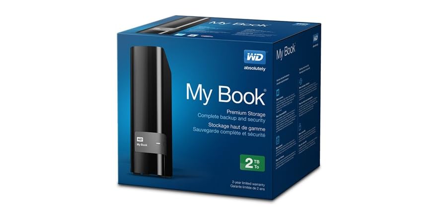 WD My Book 2TB External USB 3.0 HD