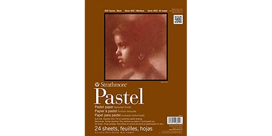 Strathmore 400 Series Pastel Pad, Assorted Colors, 11"x14"