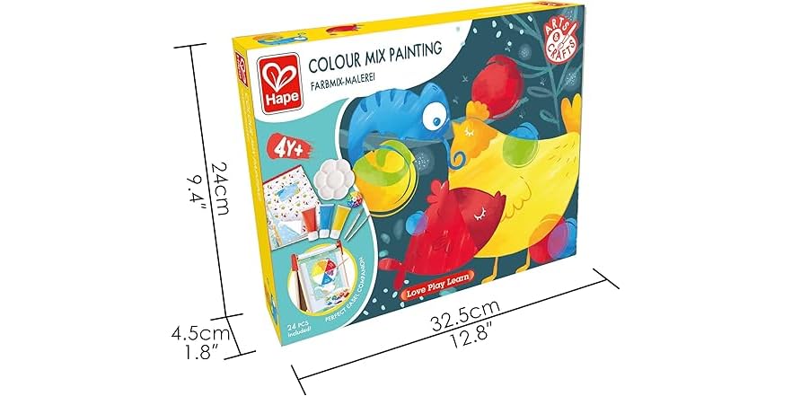 Hape Color Mix Painting Paint Set