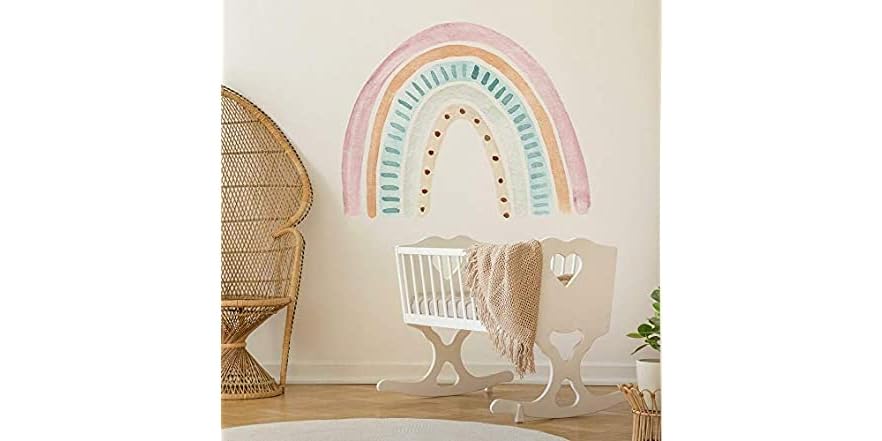 RoomMates Rainbow Peel and Stick Wall Décor