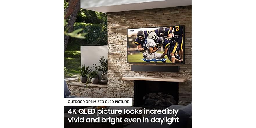 Samsung 65" QLED The Terrace Outdoor 4K TV