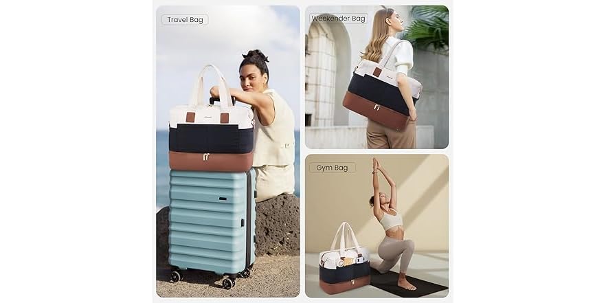 LOVEVOOK Puffer Weekender Bags (Open Box)