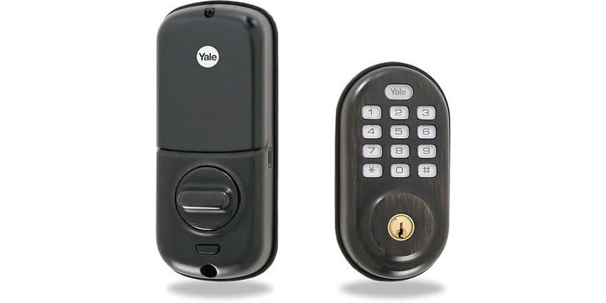 Yale Security Electronic Push Button Deadbolt