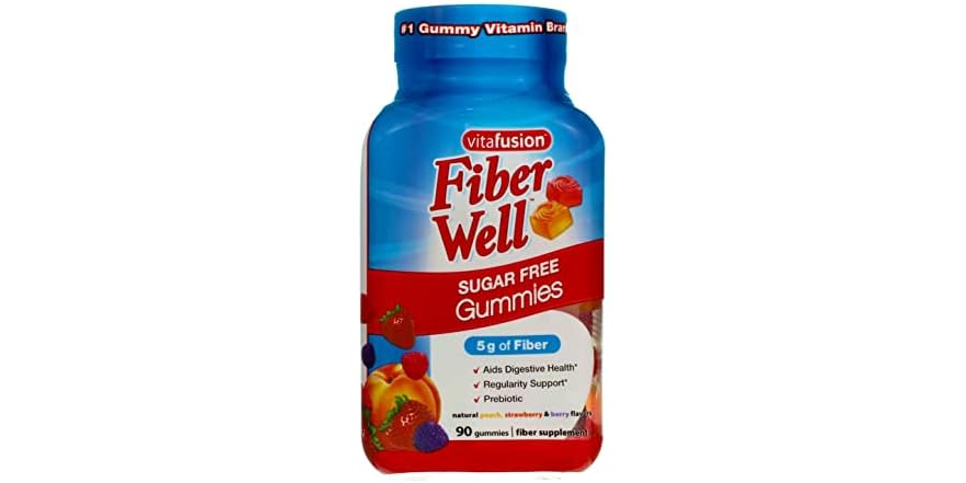 VitaFusion Fiber Well Gummies Pack of 3