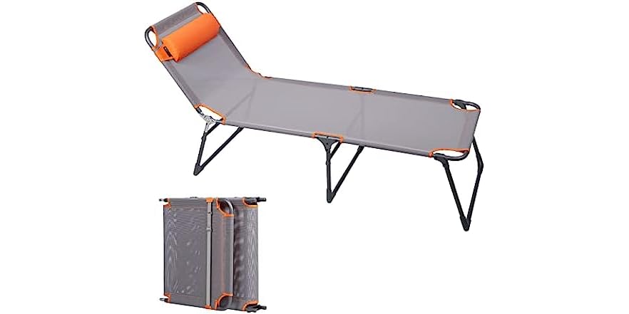 PORTAL Adjustable Portable Cot for Adults