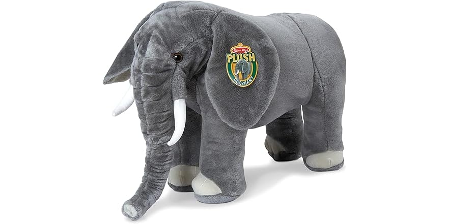 Melissa & Doug Giant Elephant Stuffed Animal
