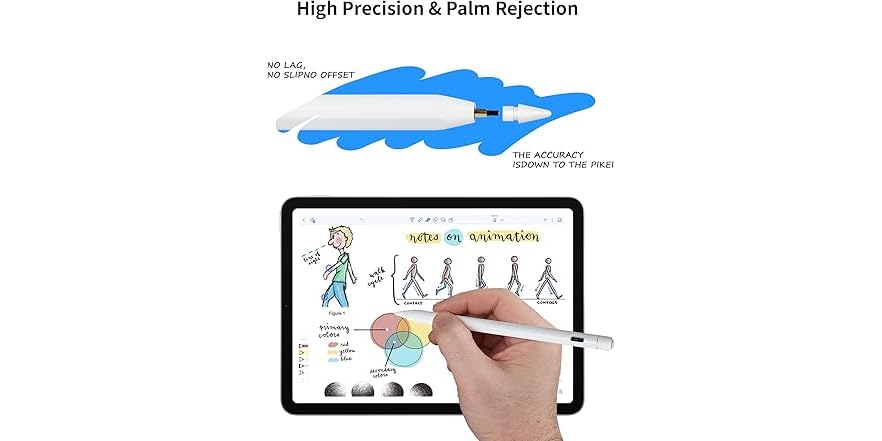 Stylus Pen for iPad with Palm Rejection