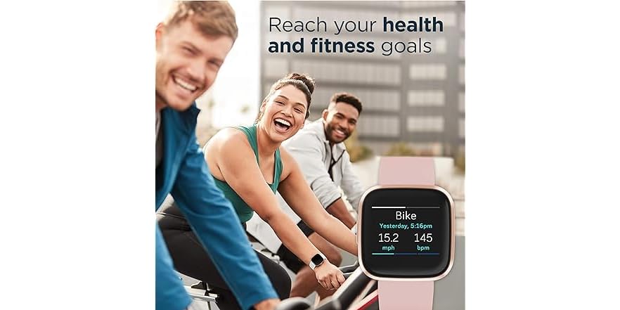 FitBit FITBIT VERSA 2 ROSE Fitbit Versa 2 Health and Fitn (Open Box)