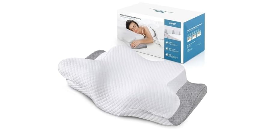 ZAMAT Adjustable Cervical Memory Pillow