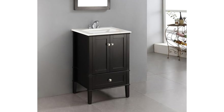 Chelsea Black 24" Vanity