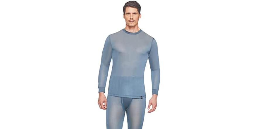 Terramar Men's Thermasilk Filament Crew