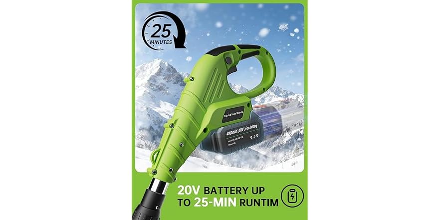 Tolsprint 12' Inch Snow Shovel