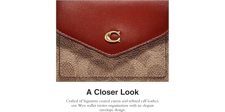 Coach Colorblock Signature Wyn Small Wallet