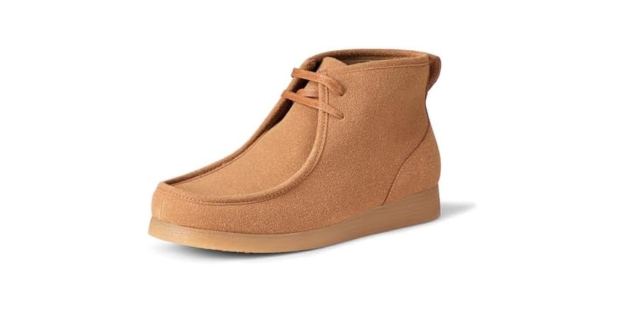 Amazon Essentials Men's Chukka Moc Toe Boots