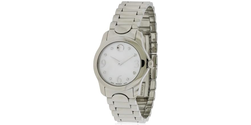 Movado Moda Stainless Steel Ladies Watch
