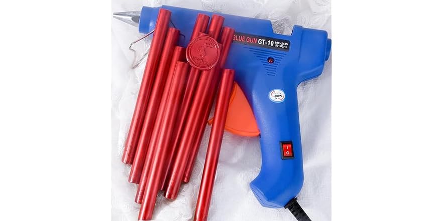 10pcs Wax Sticks With Sealing Wax Gun