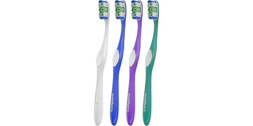 Colgate 360 Toothbrush Medium 4pk