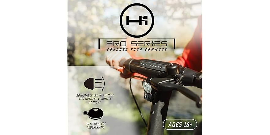 H-1 Pro Series Ace R450 Foldable E-Scooter