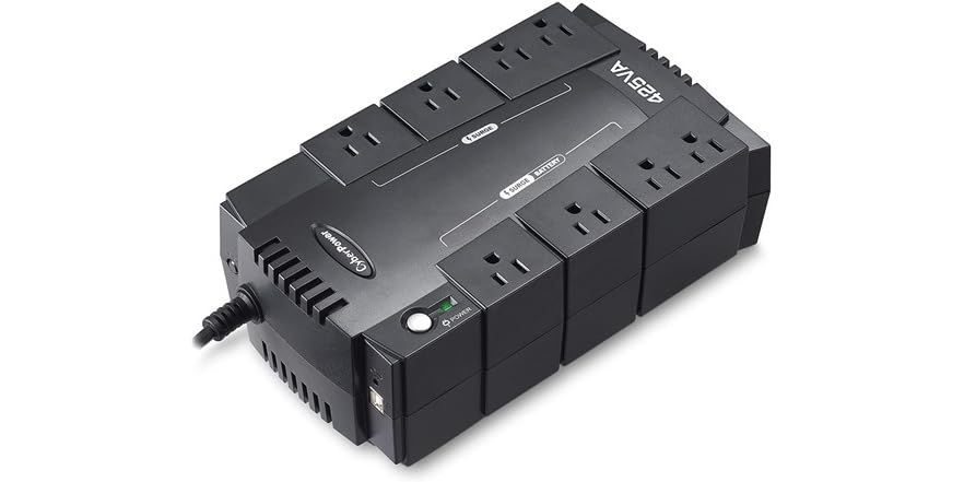 CyberPower 425 VA / 255 W Battery Backup (Open Box)