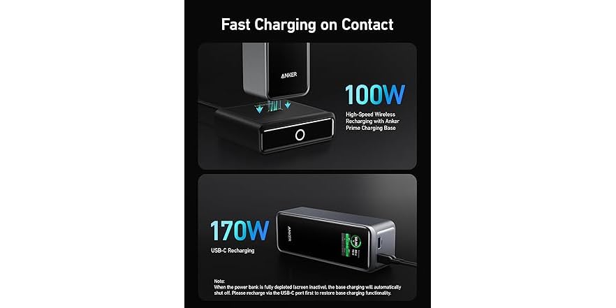 (NEW) Anker Prime 27,650mAh Power Bank with Charging Base