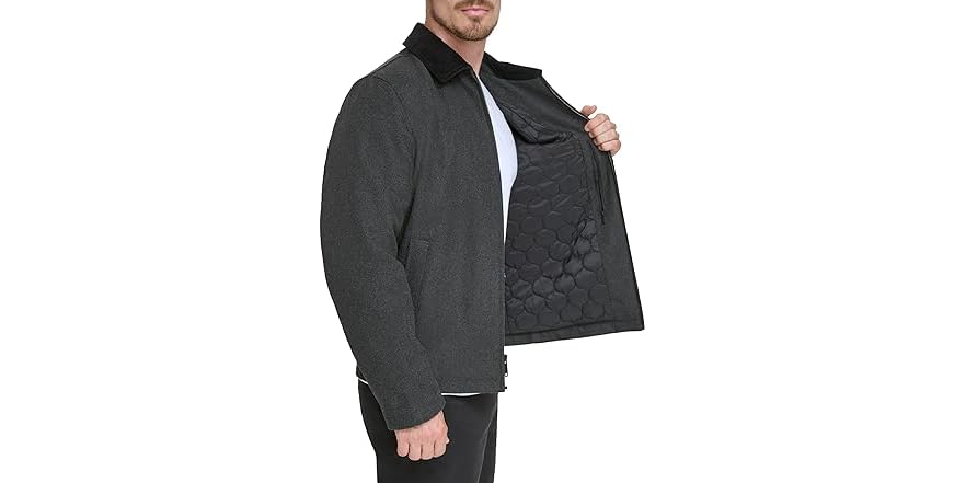 Dockers Men's Wool Blend Jacket, S