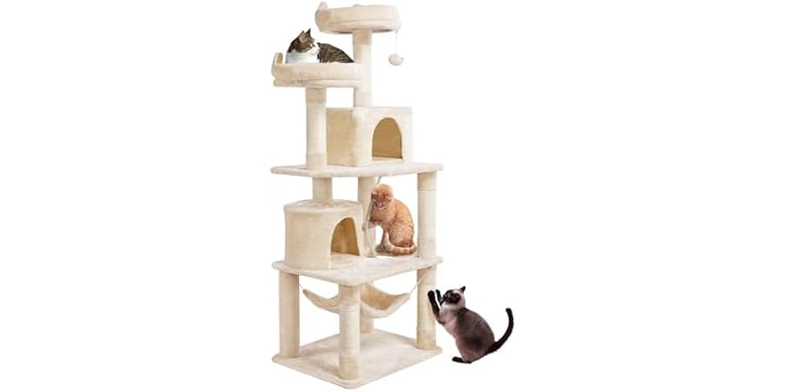 Yaheetech Cat Tree, 62.2"