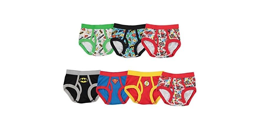 DC Comics 100% Cotton Briefs with Prints
