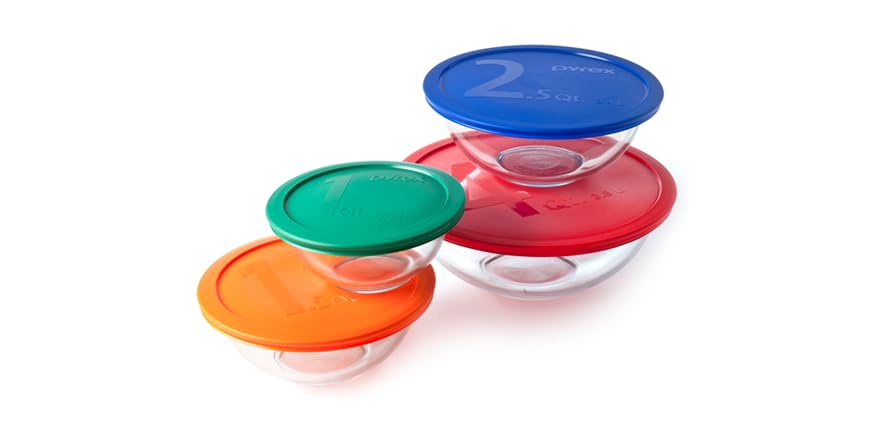 Pyrex 8-Piece Bowl Set