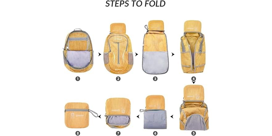 ZOMAKE 25L Lightweight Packable Backpack