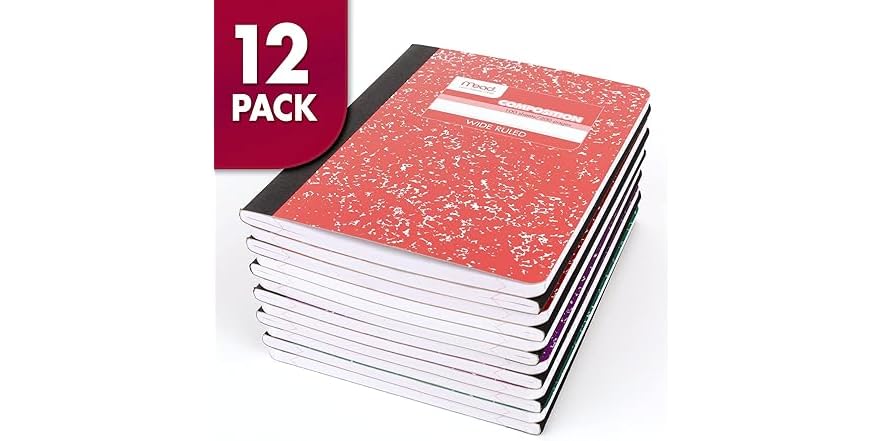 Mead Composition Notebooks, 12PK