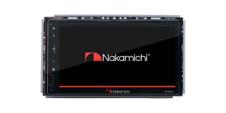 (NEW) Nakamichi 2-DIN 6.75” screen with DVD player (NA3600M) (Open Box)