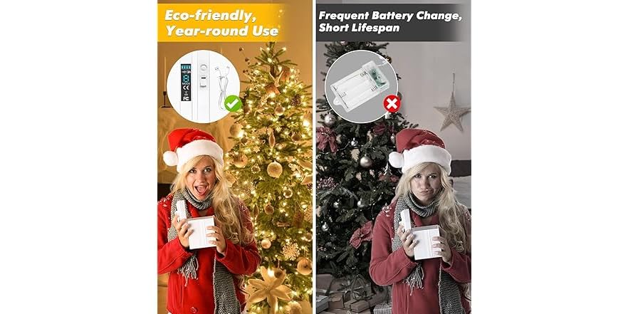 Lakumu Rechargeable Fairy Lights