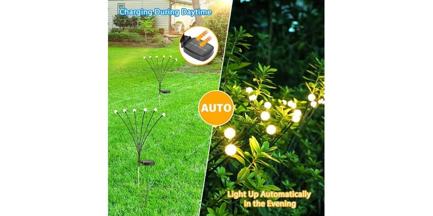 4-PK Firefly Lights with Flexible Wires