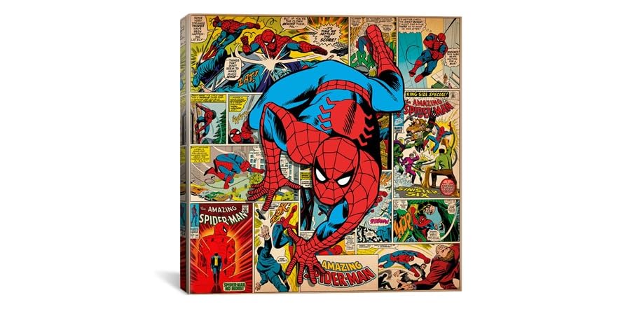 Spider-Man on Spider-Man Covers & Panels Square
