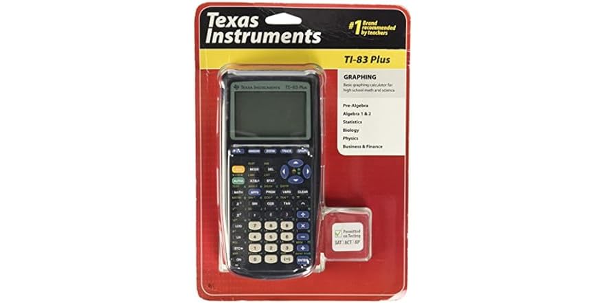 Texas Instruments TI-83 Plus Graphing Calculator