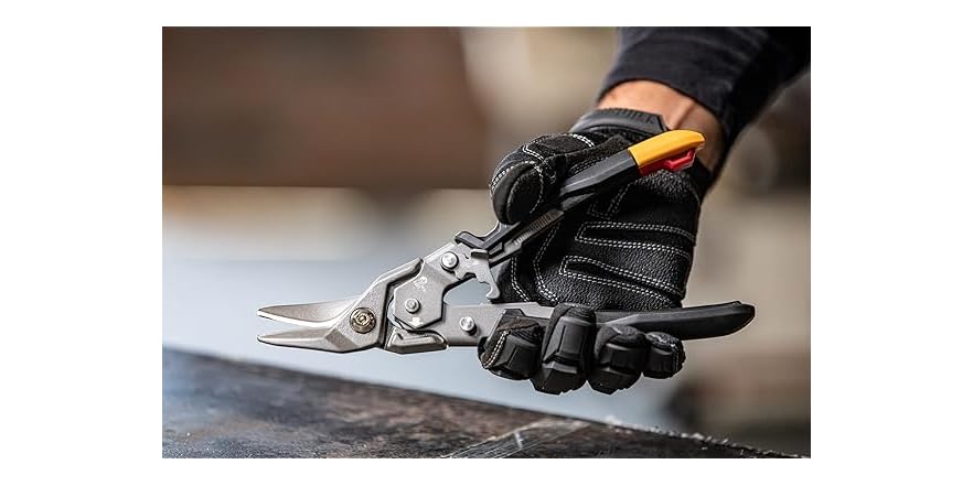 ToughBuilt - Left Cut Aviation Snips - One Handed Lock Operation - (TB ...