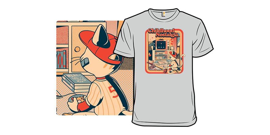 Childhood Nostalgia Orange