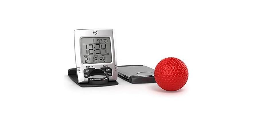 Marathon Marathon CL030023 Travel Alarm Clock