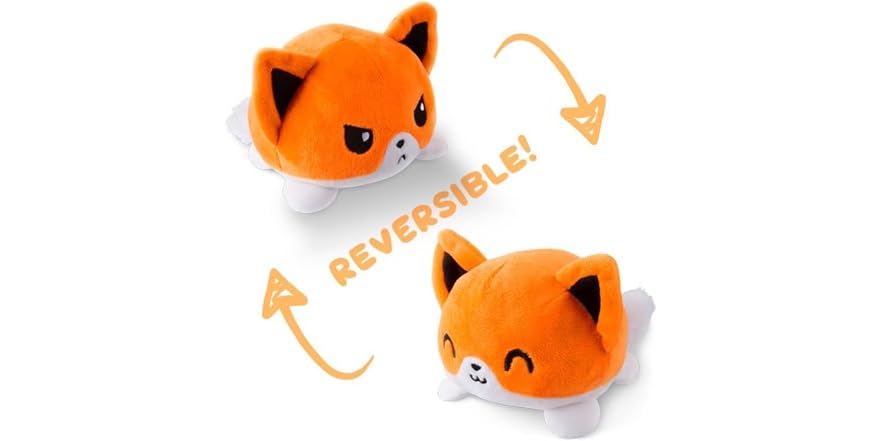 TeeTurtle Reversible Fox Plushie