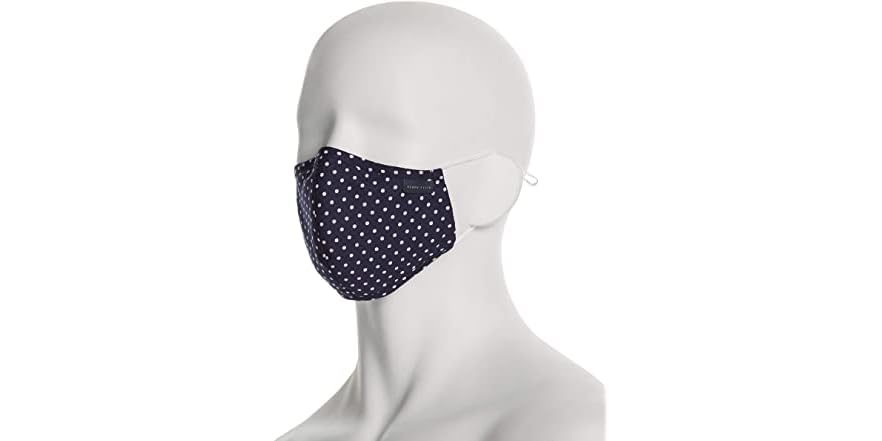 Reusable Rounded Woven Fabric Face Masks